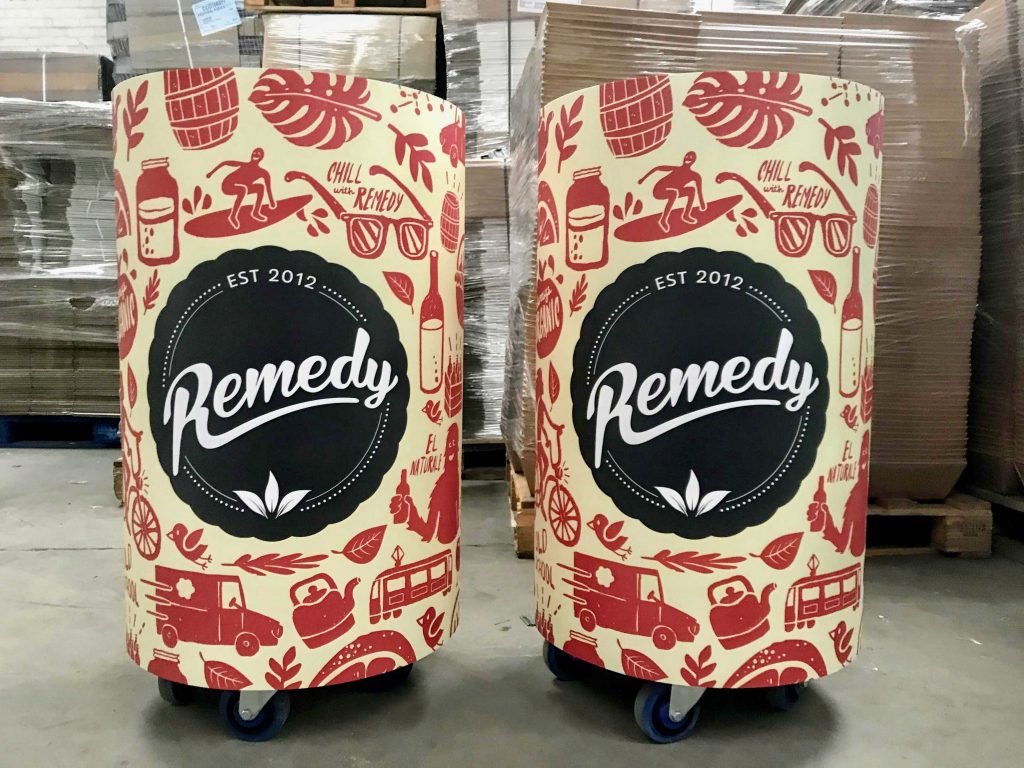 Sampling Bins | Promotional Sampling Bins | Branded Sampling Bins