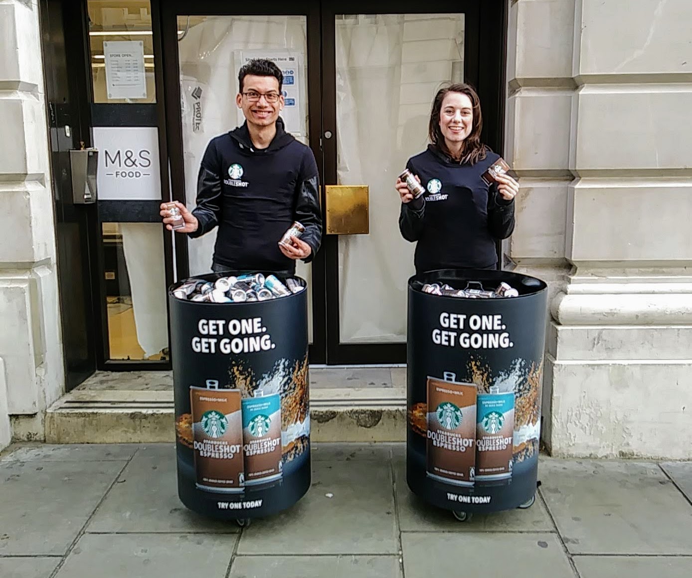 Starbucks Doubleshot Campaign | Executional Drinks Sampling