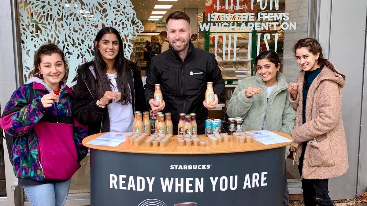 Starbucks Sampling Campaign - EXECUTIONAL