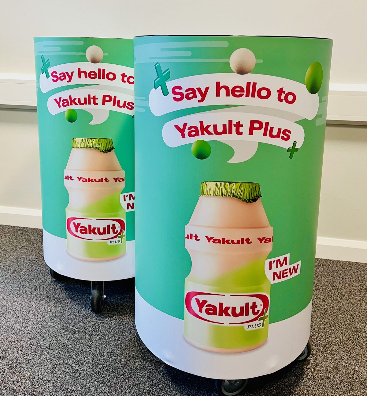 Yakult Plus+ Sampling Bins - EXECUTIONAL