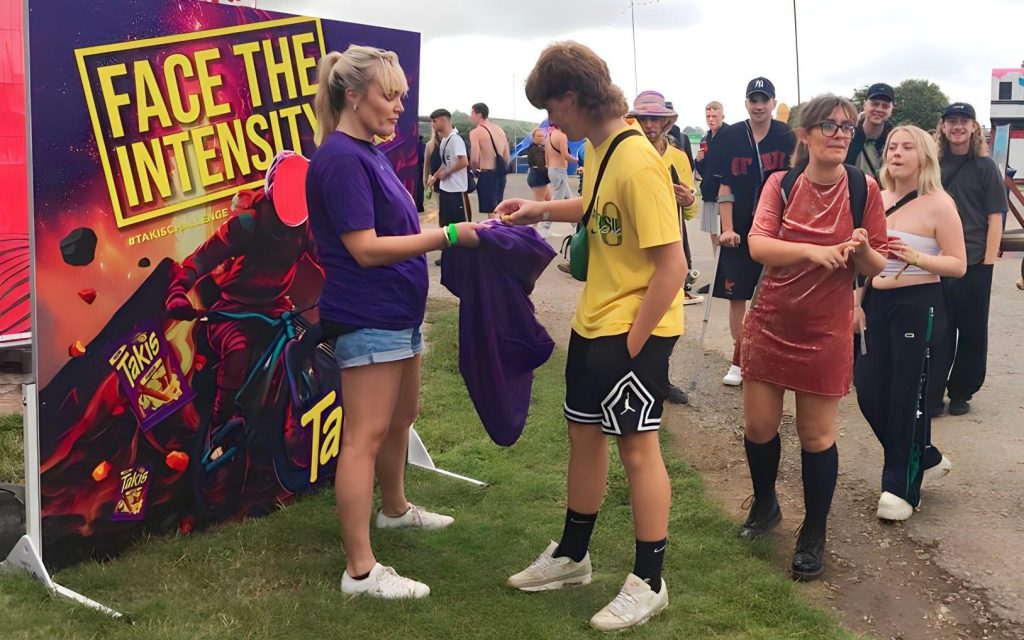 Takis Sampling Activation At NASS Festival - Executional