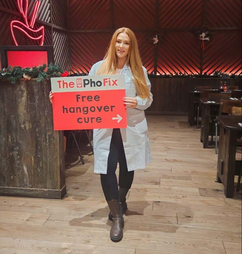 The Pho Fix – A Unique Hangover Cure Pop-Up by Pho - Executional
