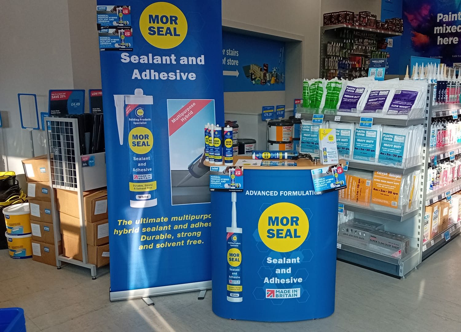 Morseal | Leyland SDM | In-Store Product Demonstration