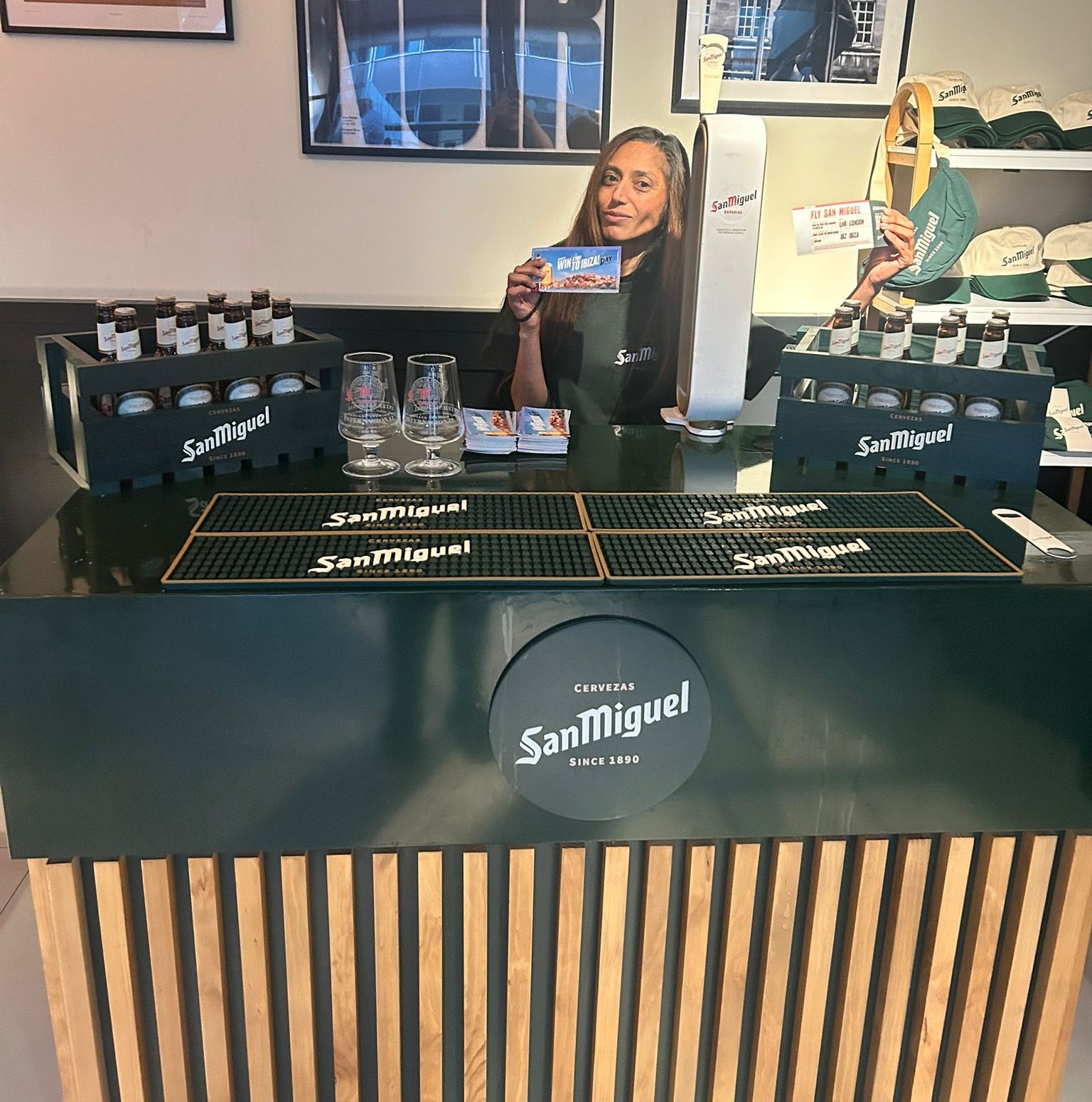 San Miguel | Pergola On The Wharf | Promotional Staff