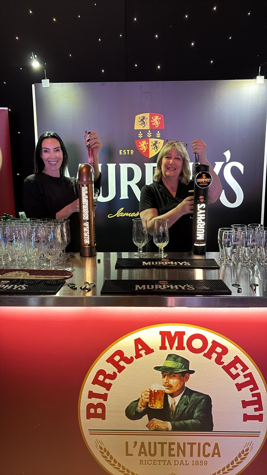 Murphy's Beer - Birra Moretti | Bar Team | Leeds Armouries