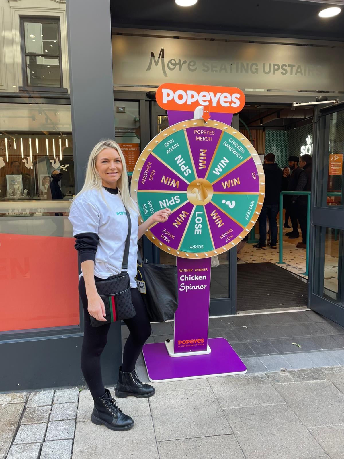 Popeyes Chicken | Spin to Win | Manchester, Leeds & Nottingham