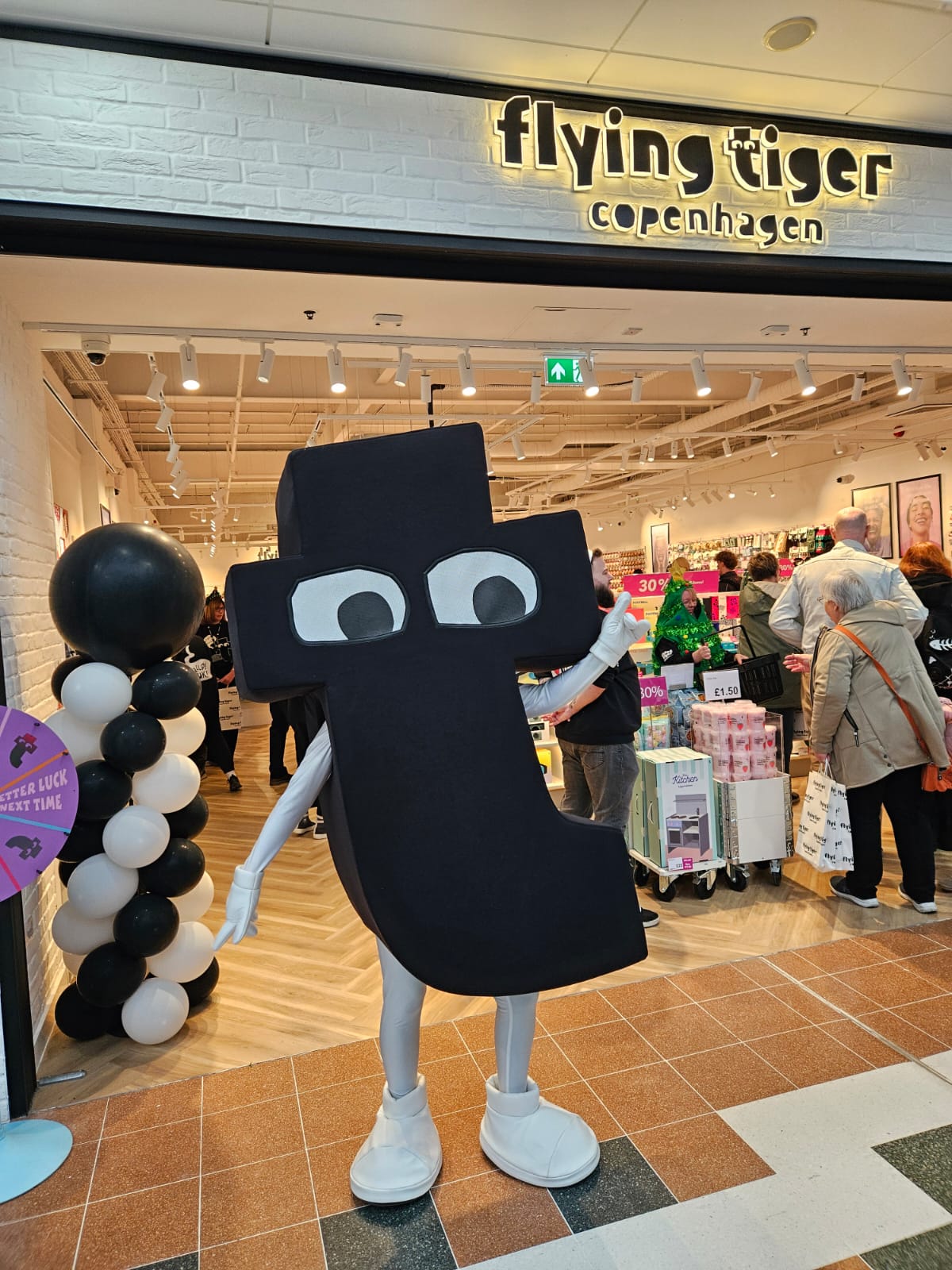 Flying Tiger | Almondvale Centre | Costumed Character