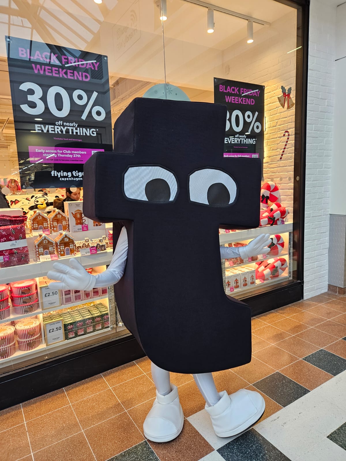 Flying Tiger | Almondvale Centre | Costumed Character